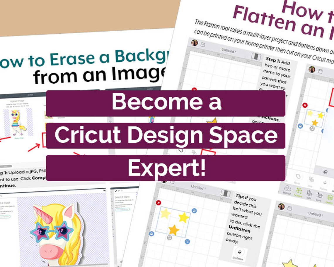 The Ultimate Guide to Cricut Design Space Cheat Sheet to - Etsy