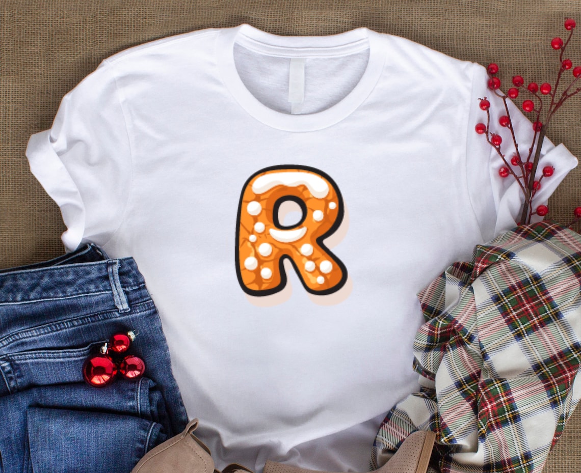 Gingerbread Font Svg, Christmas Alphabet SVG, Christmas Font ...