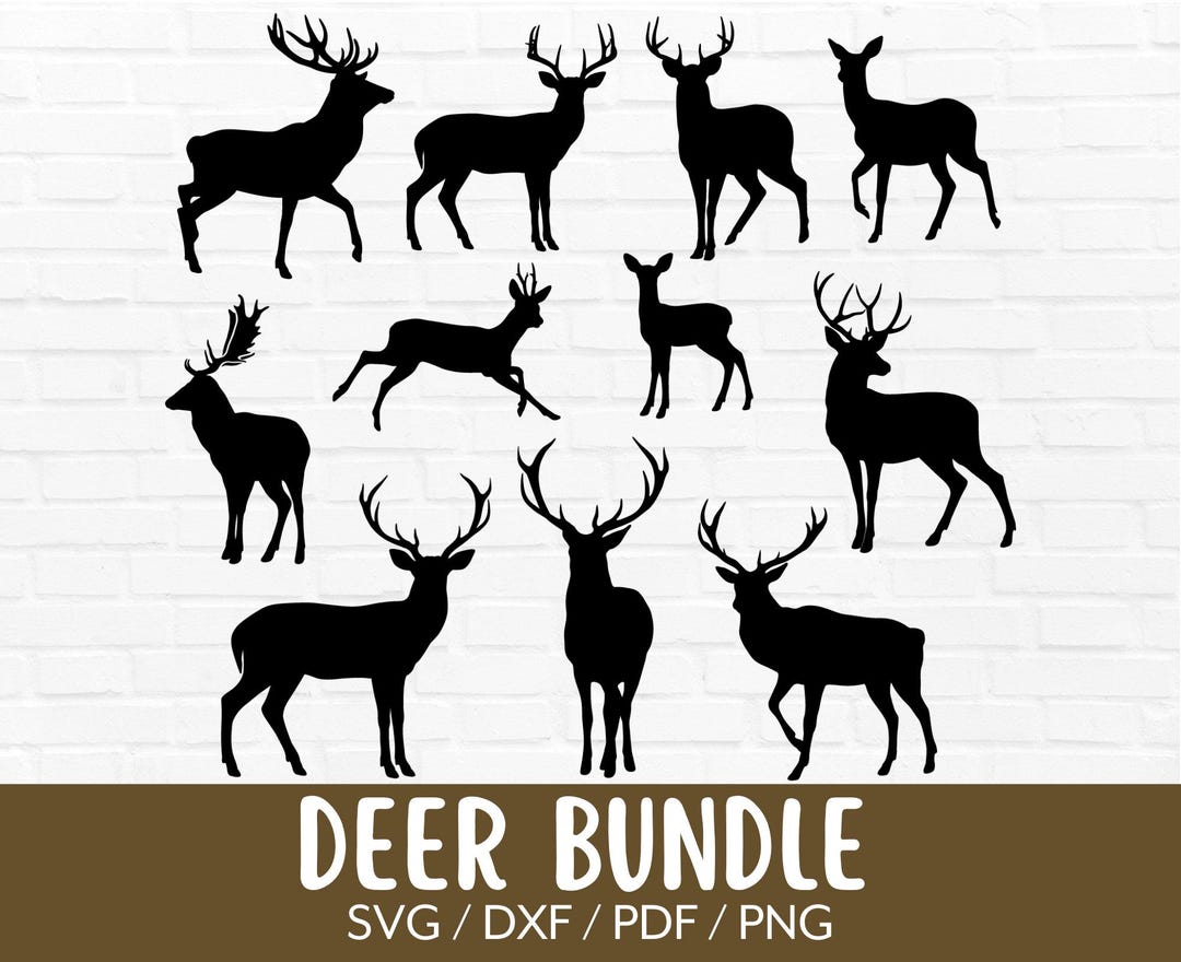 Deer Svg, Deer Png, Deer Antlers Svg, Deer Hunting Svg, Deer Head SVG ...