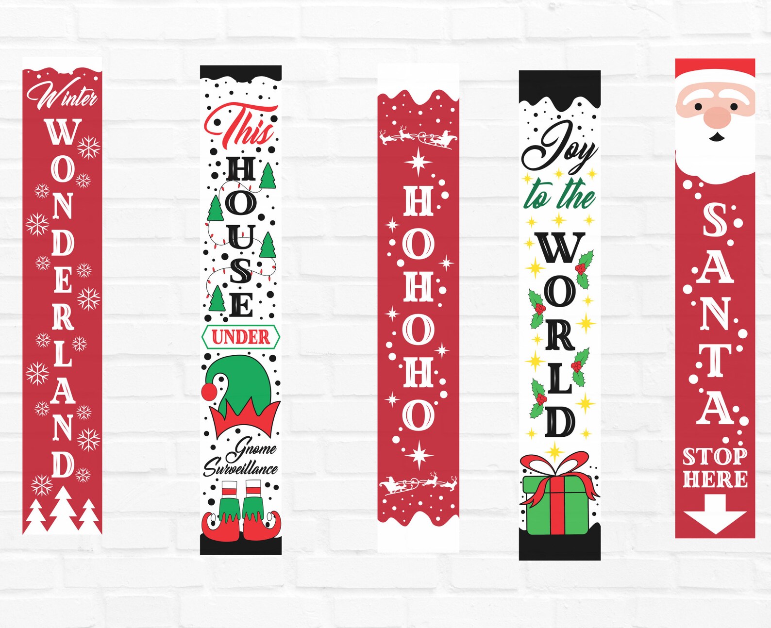 Christmas Porch Signs Svg Bundle, Christmas Home Sign Svg, Merry ...