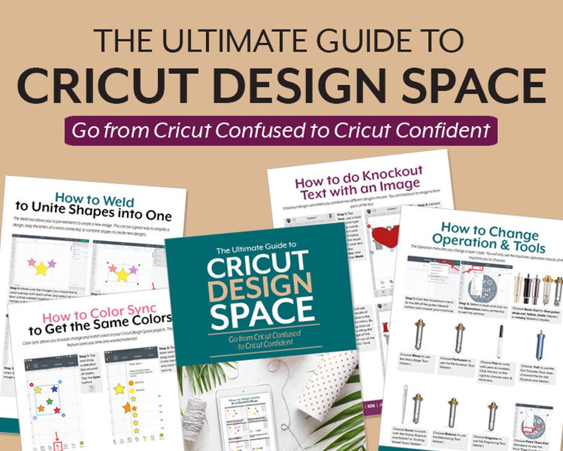 The Ultimate Guide to Cricut Design Space Cheat Sheet to - Etsy