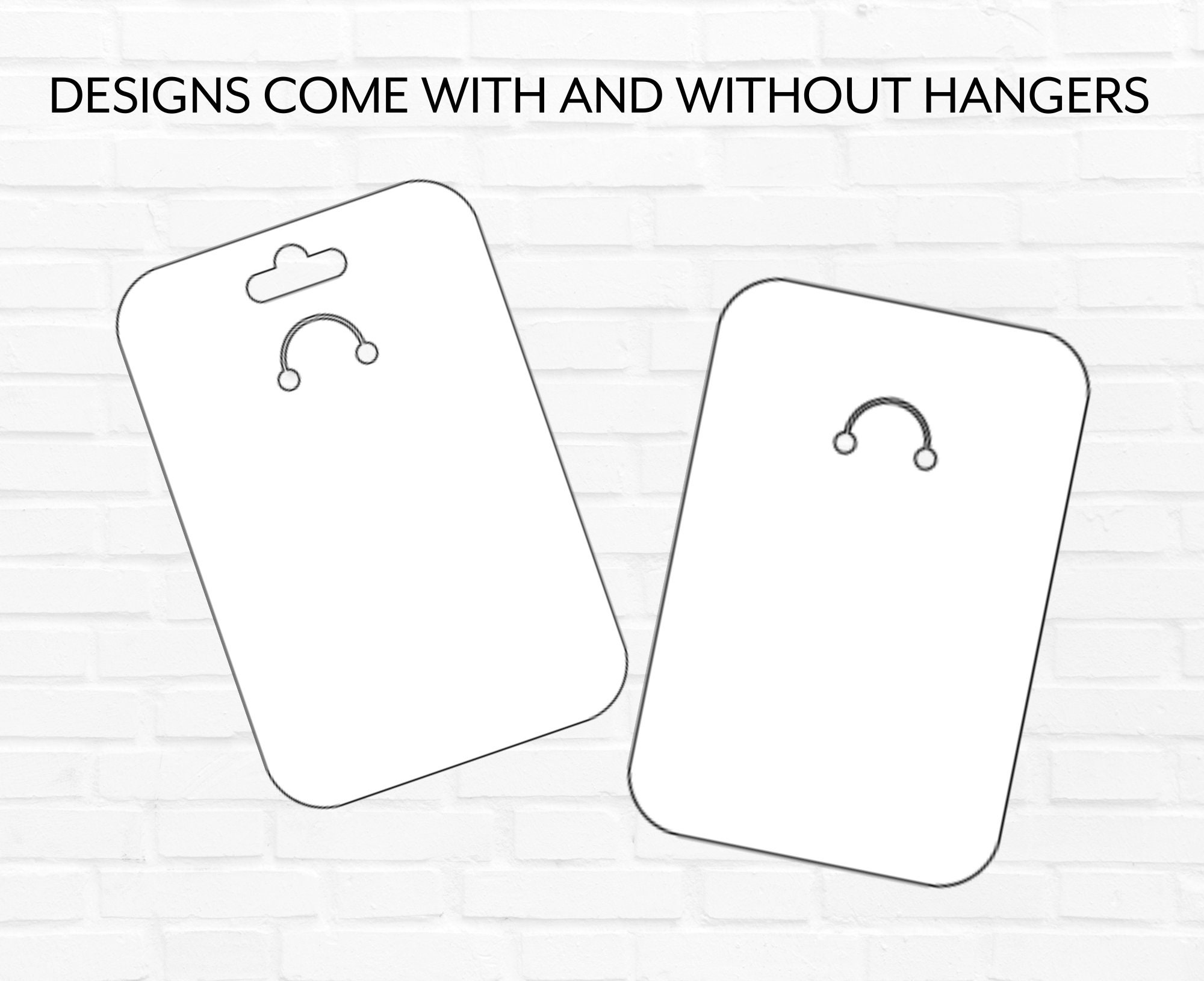 48 Keyring Display Card Svg Bundle Keyring Holder Card - Etsy