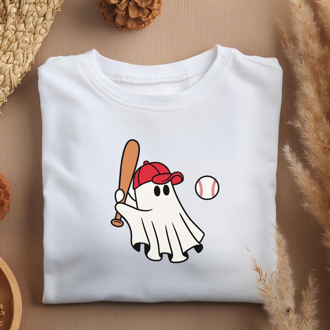 Cute Baseball Ghost SVG, Ghost Sport Halloween Svg, Ghost Clipart ...