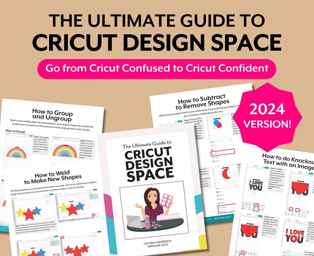 The Ultimate Guide to Cricut Design Space | Cheat Sheet to Cricut Maker ...