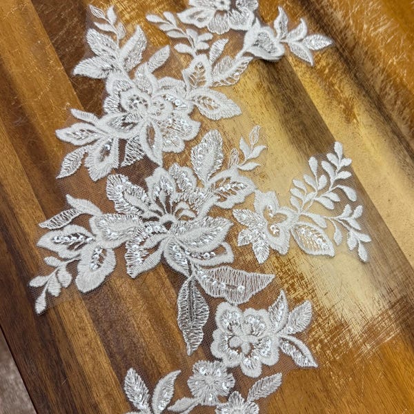 Lace Applique - Etsy