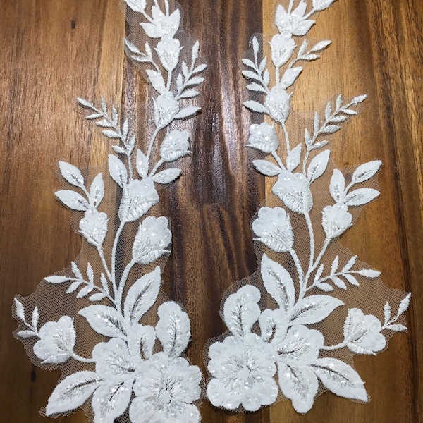 Lace Applique Fabric - Etsy