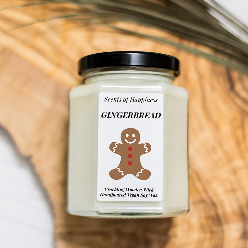 Gingerbread Candles - Etsy UK