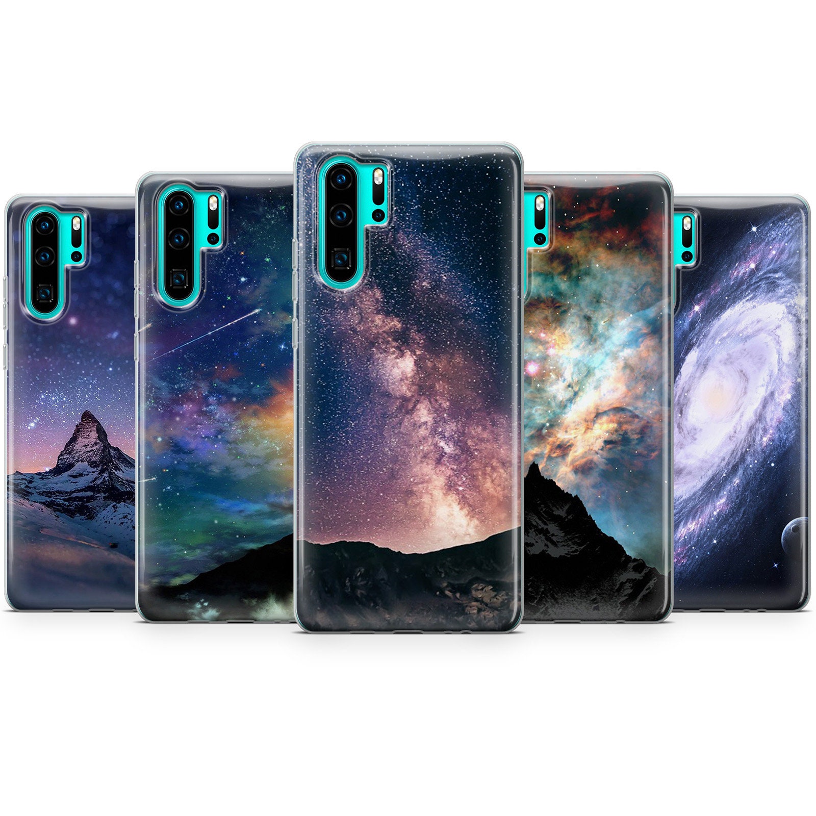 Galaxy Gel Phone Case For iPhone SE 5 6 7 8 12 11 XS XR s8 s9 | Etsy