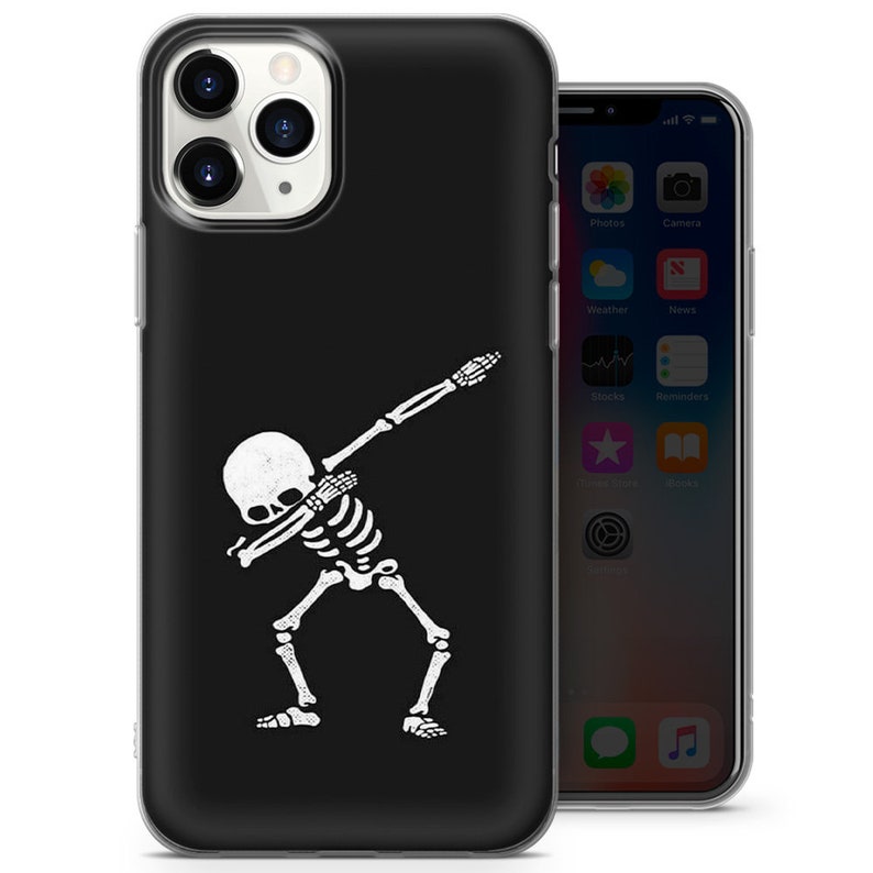 Skeleton Skull Gel Phone Case for Iphone SE 5 6 7 8 8 11 12 - Etsy