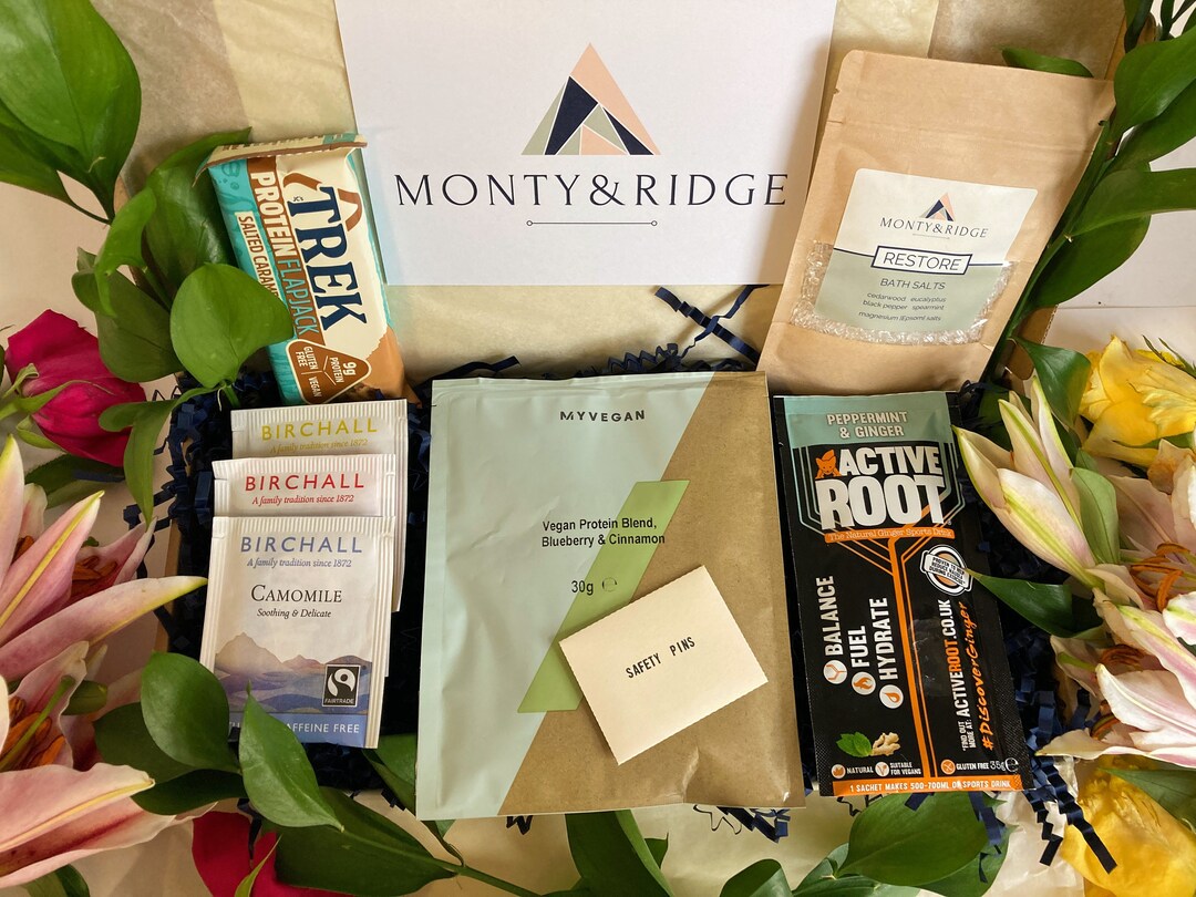 Personalised Running Gift Box: Monty&ridge Letterbox Hamper - Etsy UK