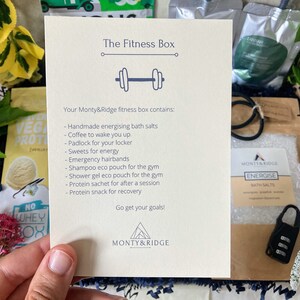 ULTIMATE Fitness Box | Gym Kit | Personalised Letterbox Gift Hamper for ...