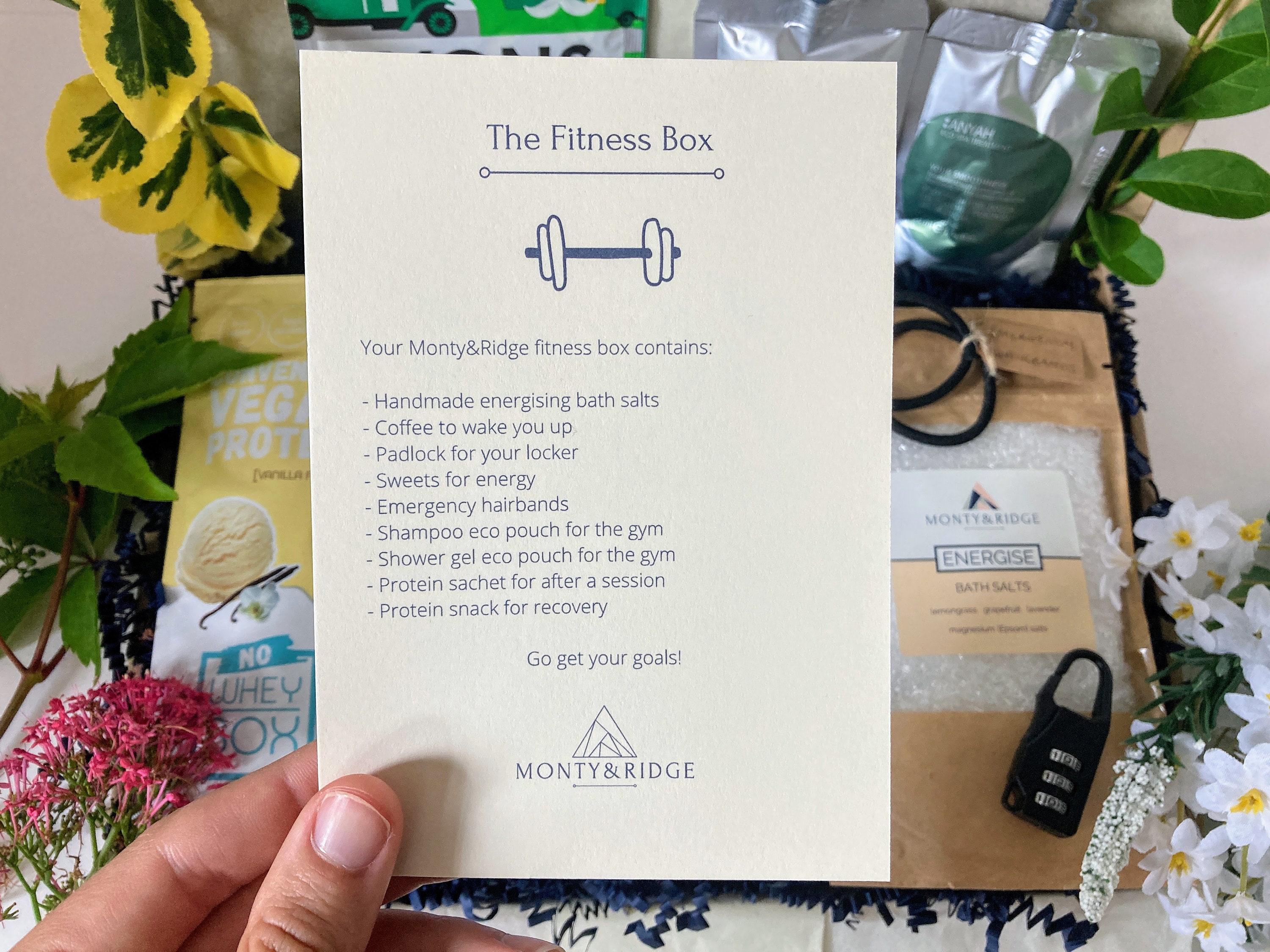 ULTIMATE Fitness Box | Gym Kit | Personalised Letterbox Gift Hamper for ...