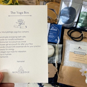 ULTIMATE Yoga Box | Personalised Letterbox Gift Hamper for Meditation ...
