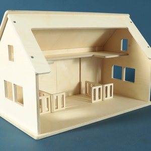Handcrafted Wooden Farm | Plywood Stable | Eco Friendly Toy ...