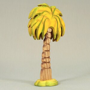 Wooden PALM TREE, Handmade Toys, Painted Tree, Tropical Wooden Toy ...