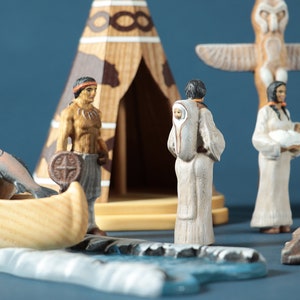 Native American Handmade Wooden Toy | Open Ended Play Indigenous ...