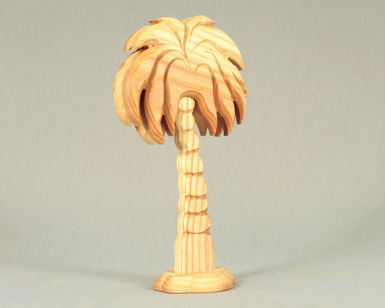 Wooden PALM TREE Handmade Toys Painted Tree Tropical Wooden - Etsy