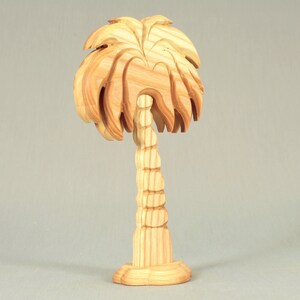 Wooden PALM TREE, Handmade Toys, Painted Tree, Tropical Wooden Toy ...