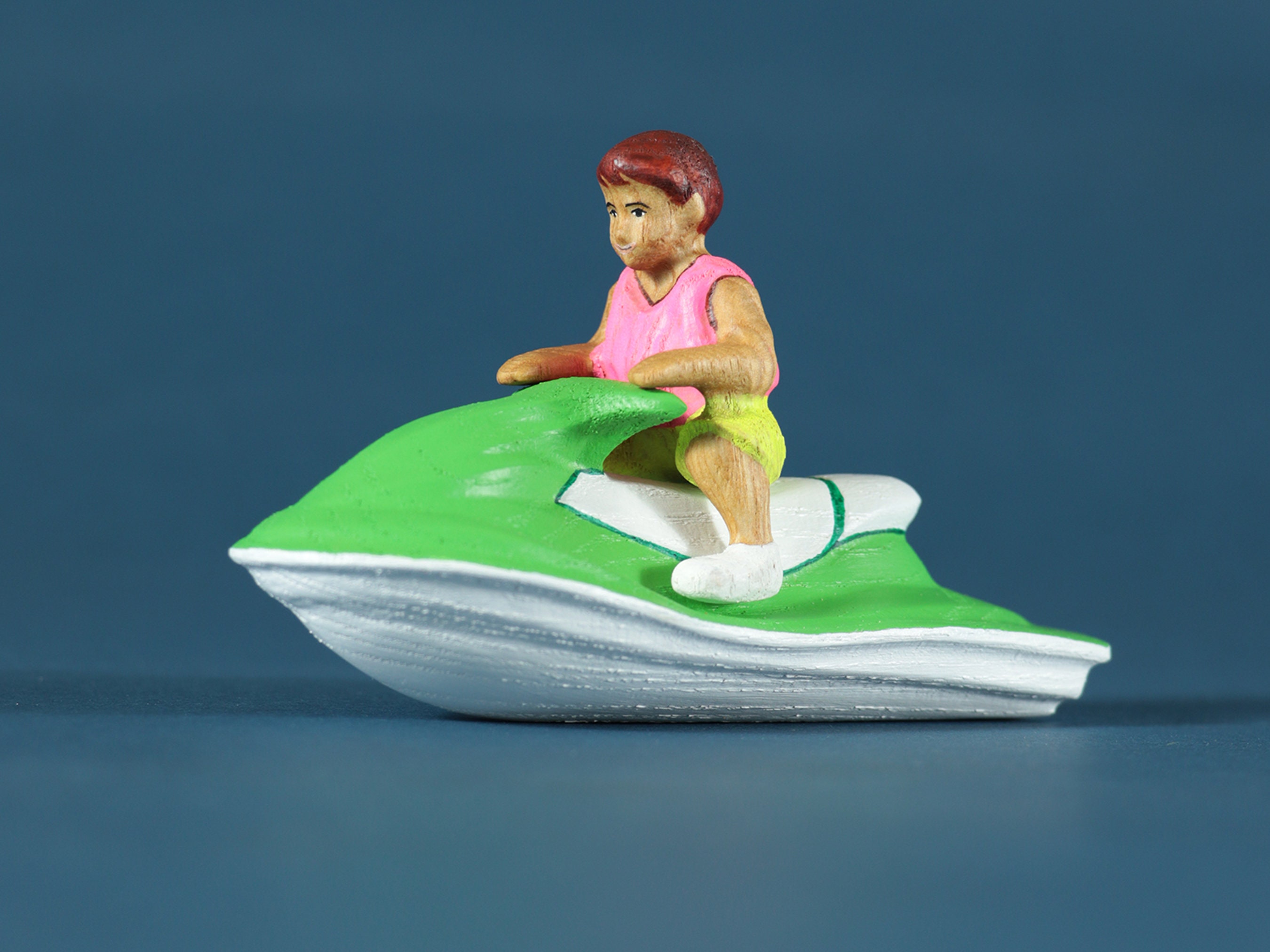 Jet Ski Wooden Toy Boy Riding Water Scooter Wood Toy - Etsy Australia