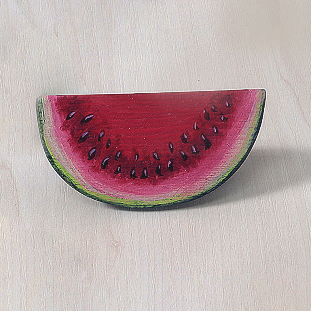 Wooden Watermelon | Sliced Watermelon | Montessori Toys | Waldorf Toys ...