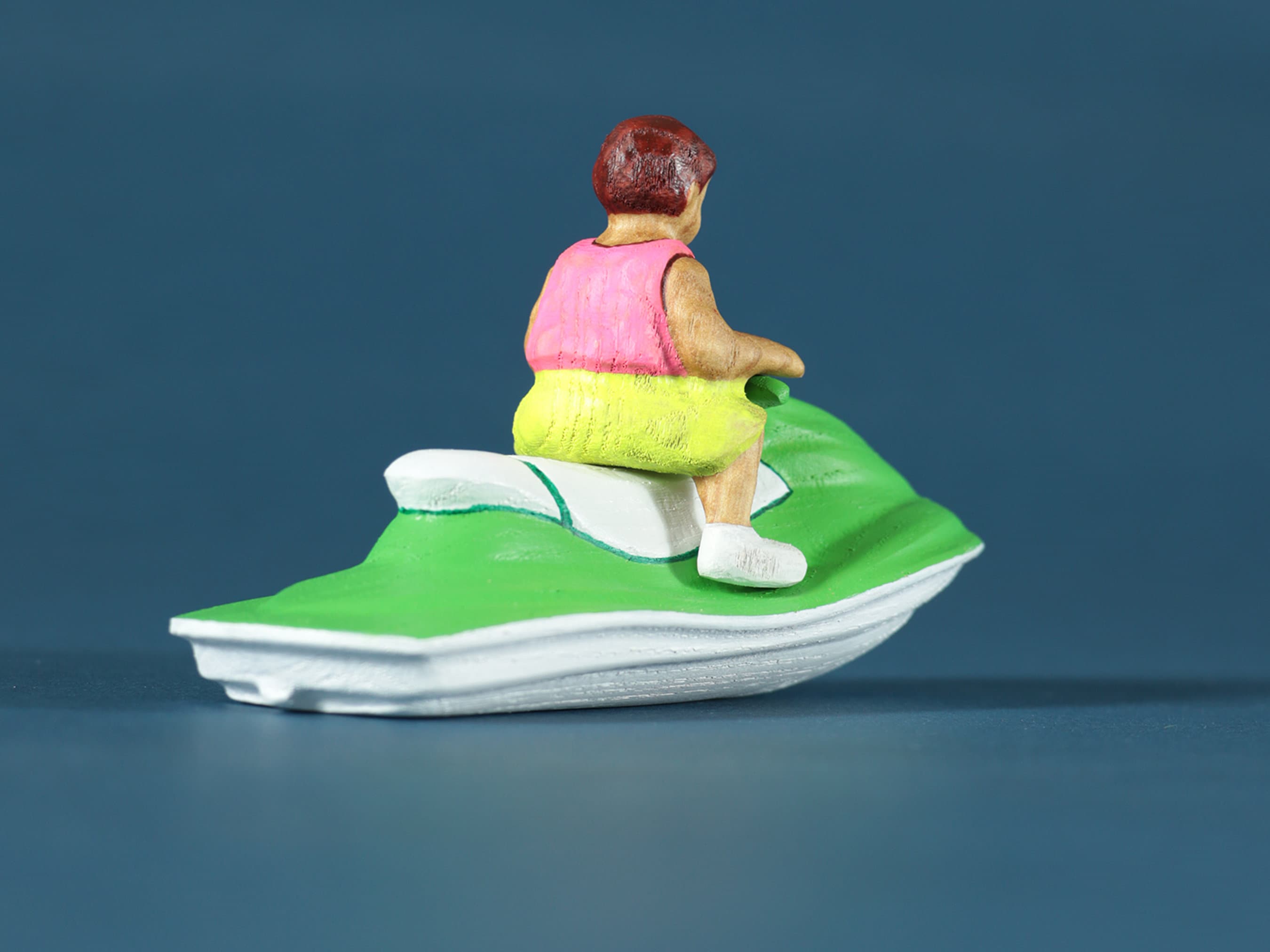 Jet Ski Wooden Toy Boy Riding Water Scooter Wood Toy - Etsy Australia