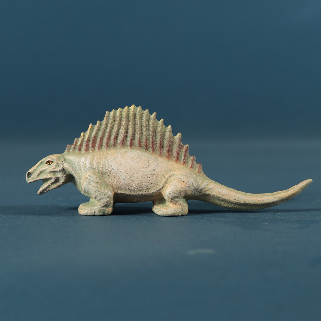 Wooden Dimetrodon Toy, Jurassic Animals, Gift for Children, Wooden ...
