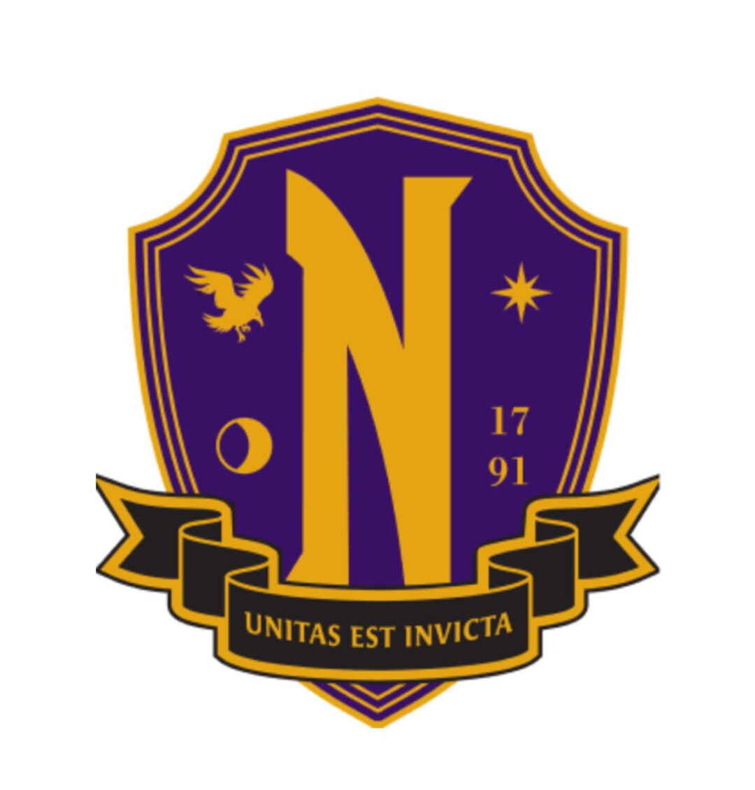 Nevermore Patch Embroidery .PES File Wednesday - Etsy