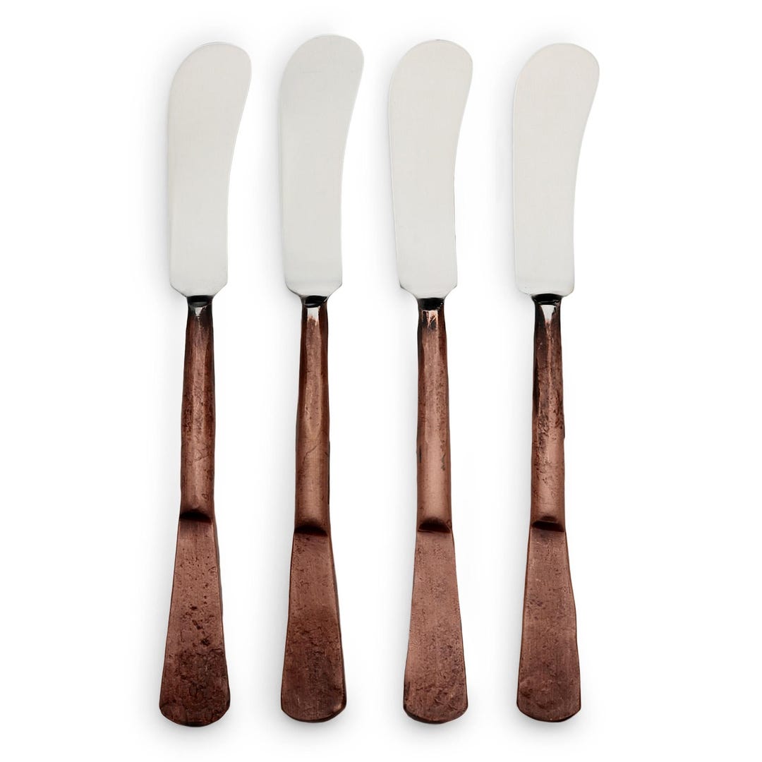 INOX Celia Butter Knife/spreader 4 Pcs. Set - Etsy