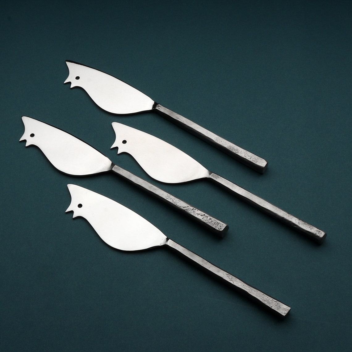 Jason Ratoncito Cheese Spreader/knife 4 Pc. Set - Etsy