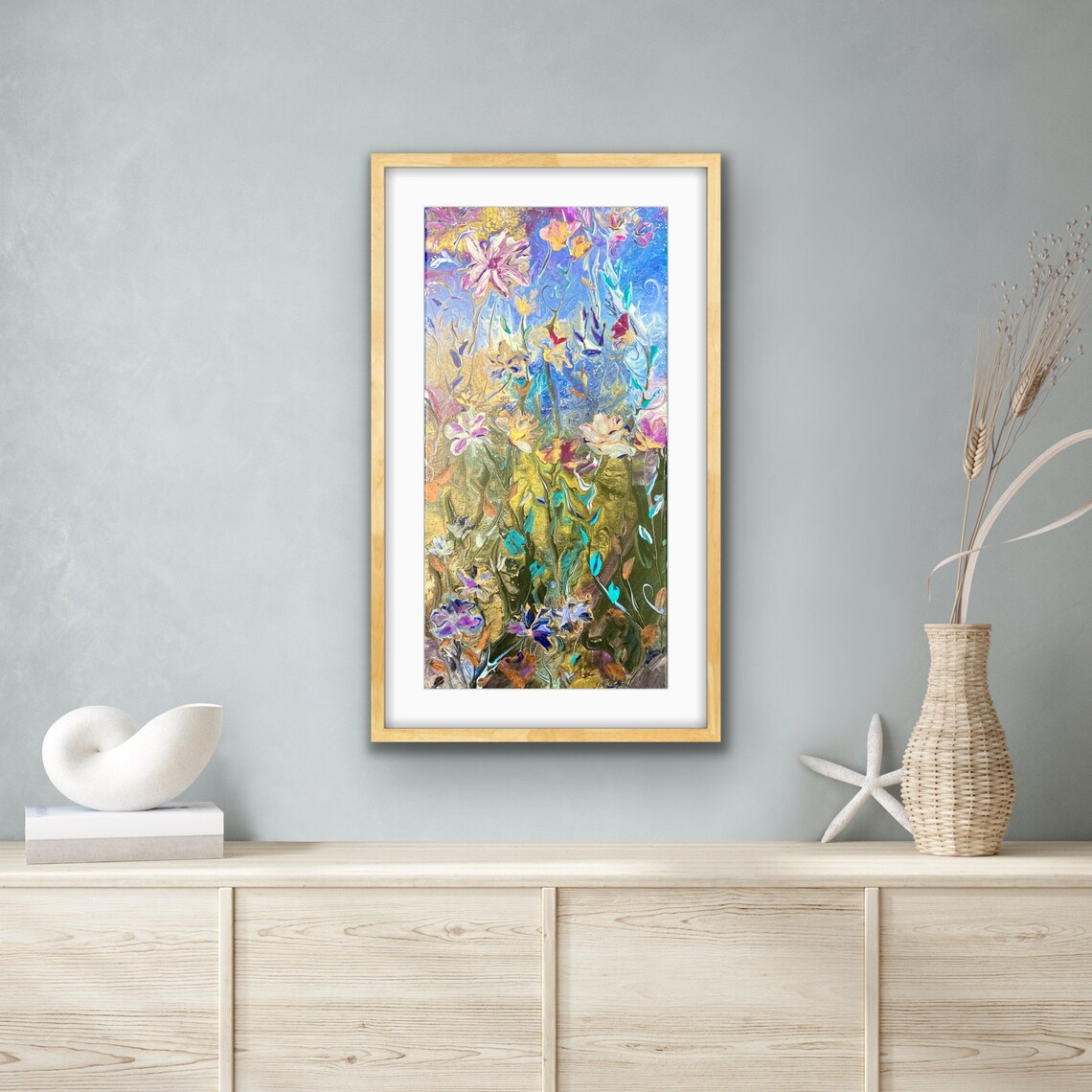 Painting 12x24 bloom Where You're Planted - Etsy