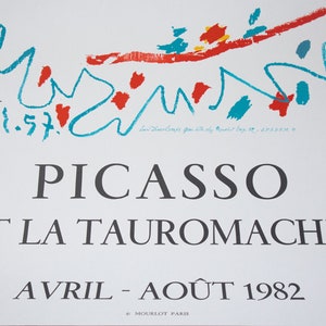 Tauromachie Lithograph by Pablo Picasso - Etsy