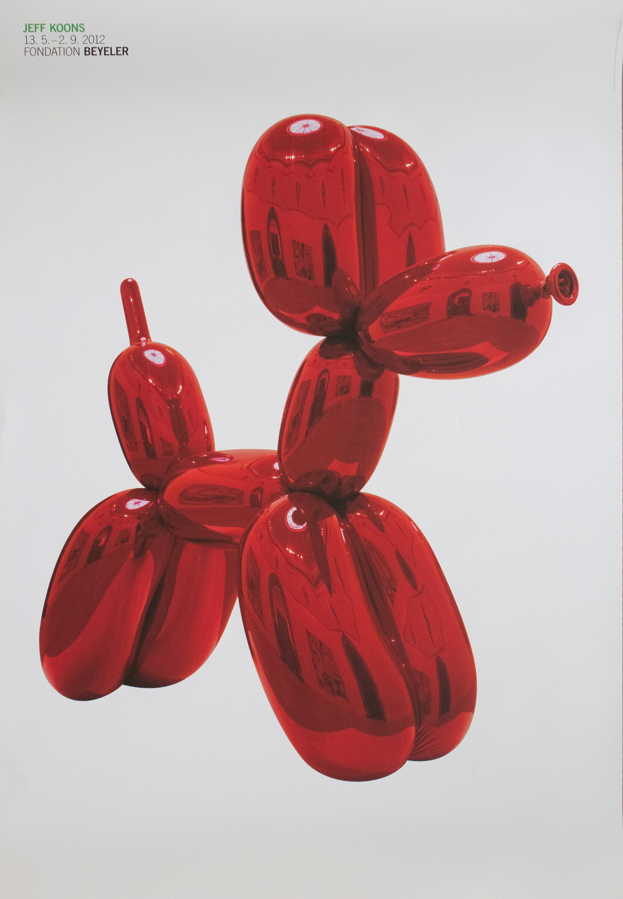 The Balloon Dog Lithograph by Jeff Koons - Etsy