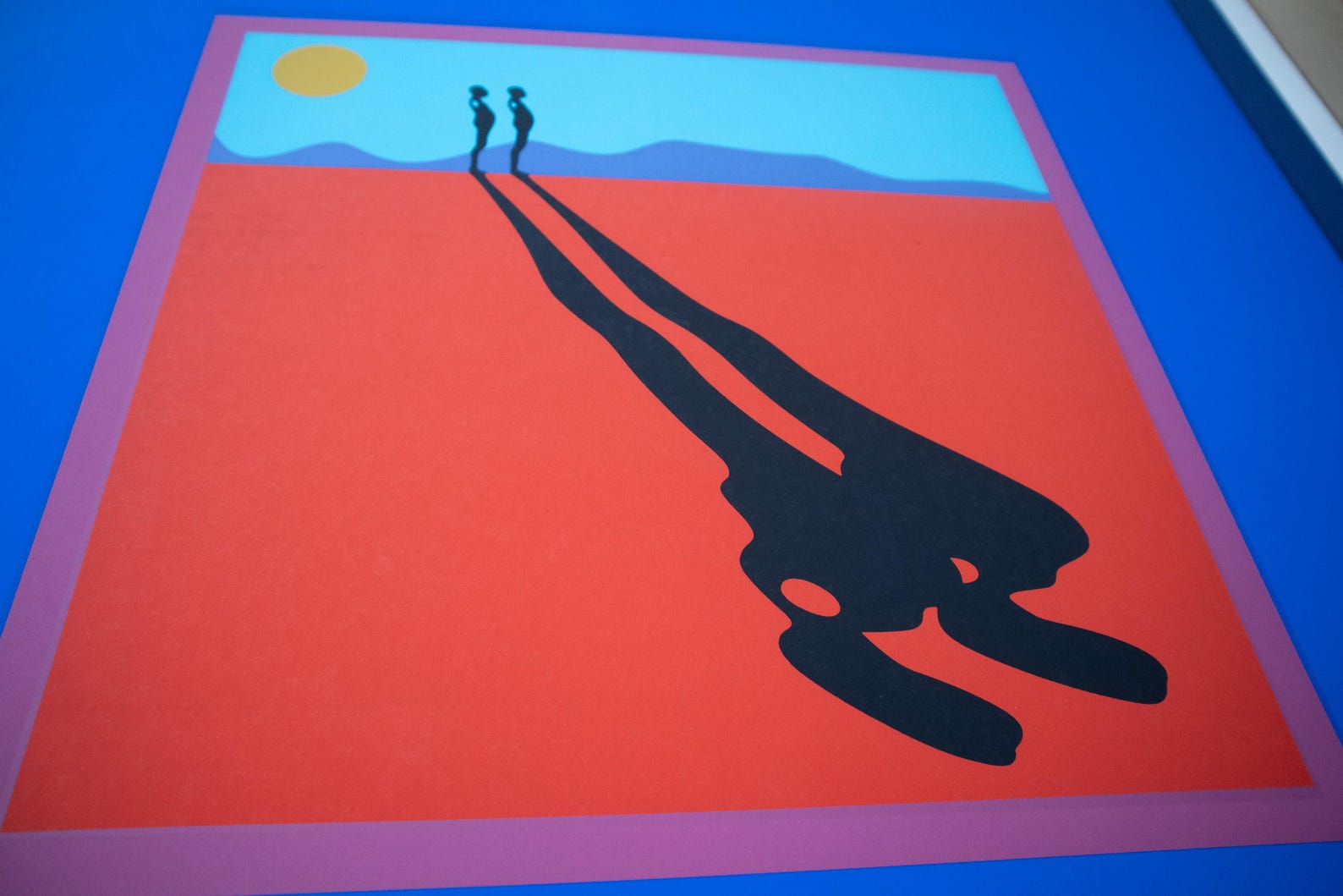 Falling Man (no Text) Lithograph by Ernest Trova, 1972 - Etsy