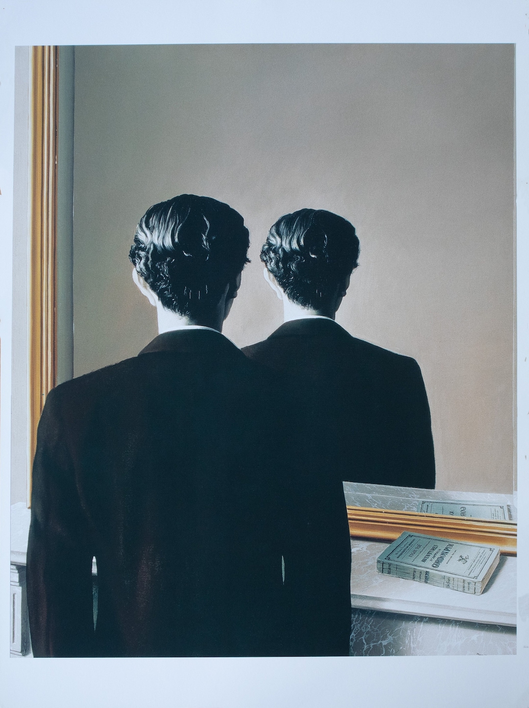 La Reproduction Interdite Lithograph by Rene Magritte, 2014 - Etsy