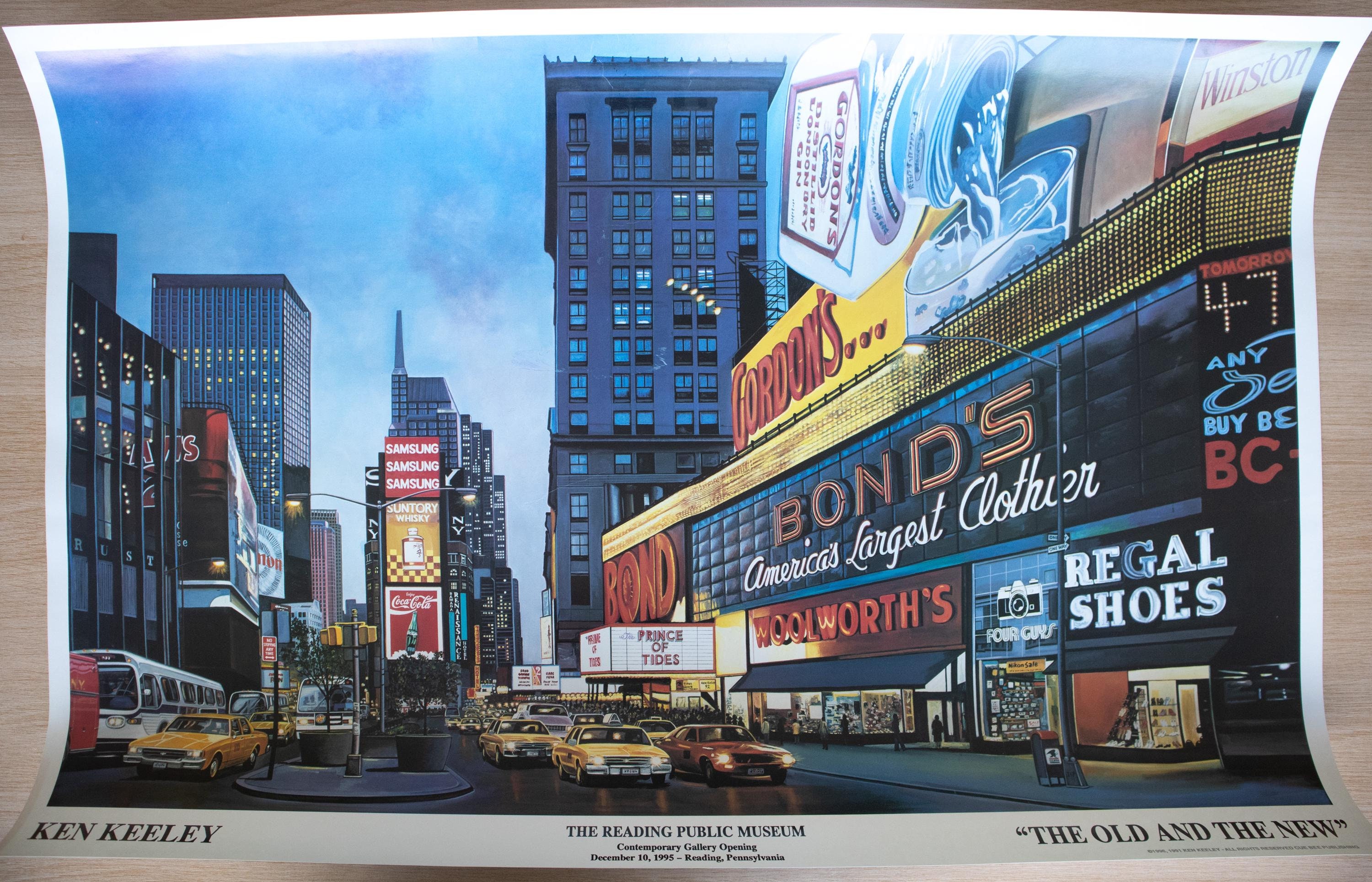 The Old and the New Lithograph by Ken Keeley, 1995 - Etsy