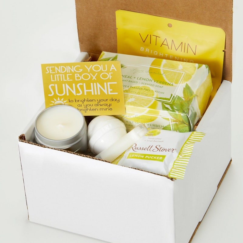 Box of Sunshine Care Package - Etsy