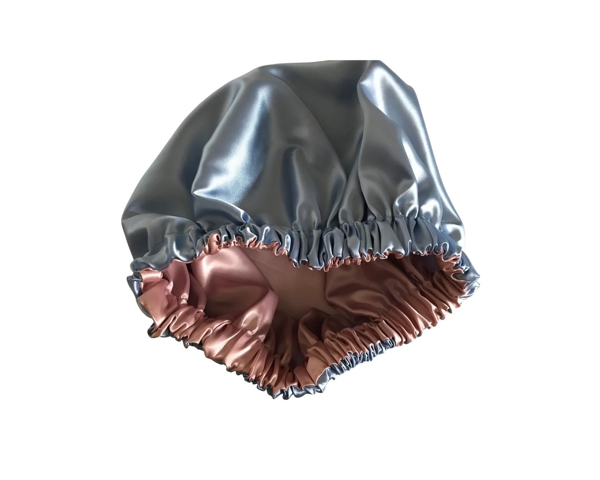 Rose Gold Reversible Silky Satin Hair Bonnet - Etsy UK