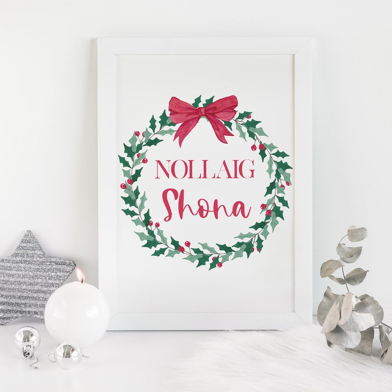 Nollaig Shona - Etsy Ireland