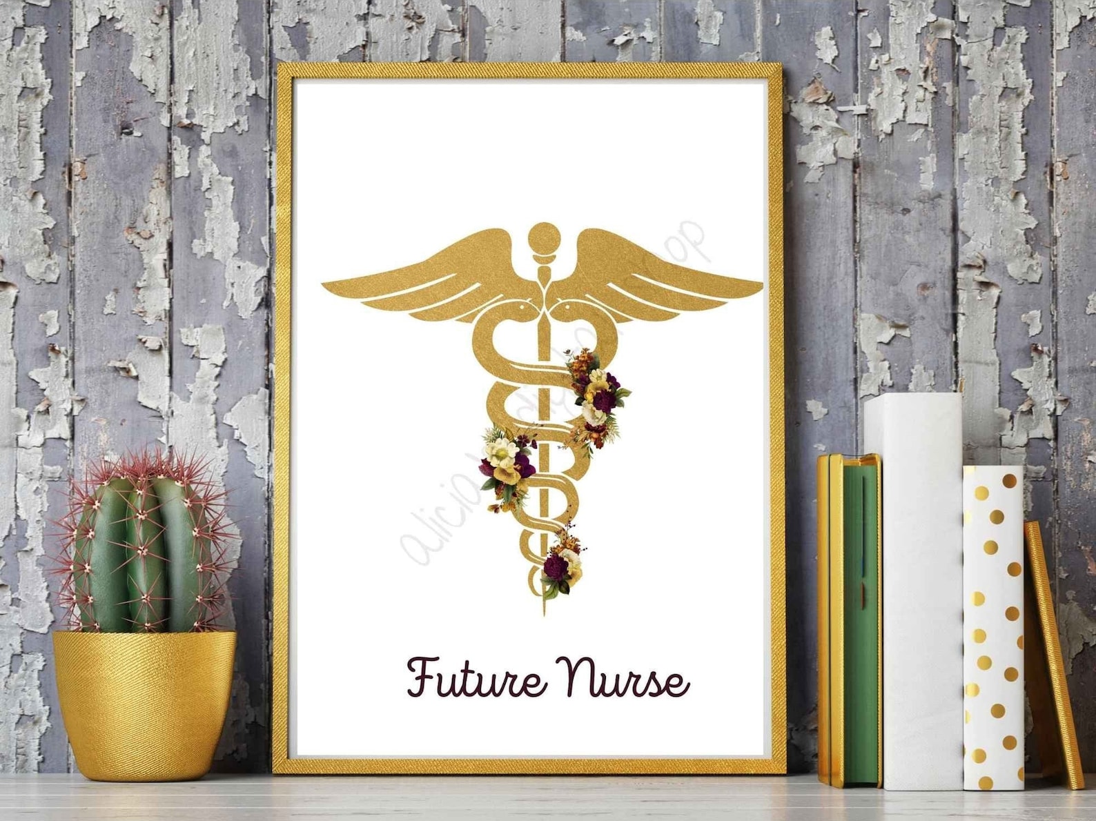 Caducée d’or, Future infirmière, étudiante en soins infirmiers, École ...