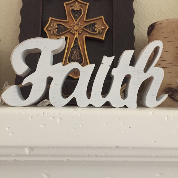 Faith Sign - Etsy