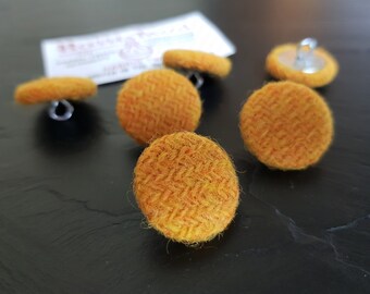 Tweed Buttons - Etsy