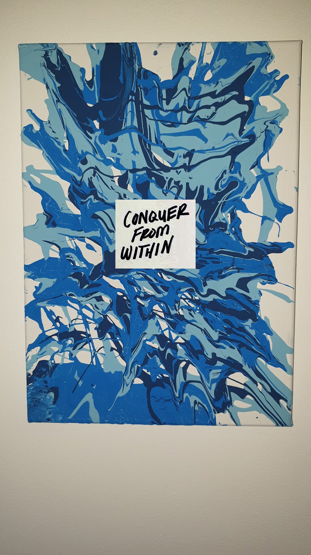 Conquer From Within Canvas - Etsy