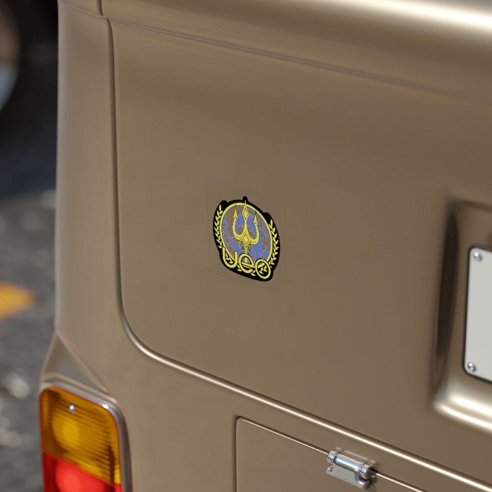 Seaquest DSV Transparent Outdoor Stickers “UEO” – Weatherproof Sci‑fi ...