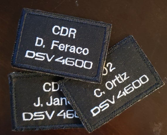 Seaquest DSV Name Tag | Etsy