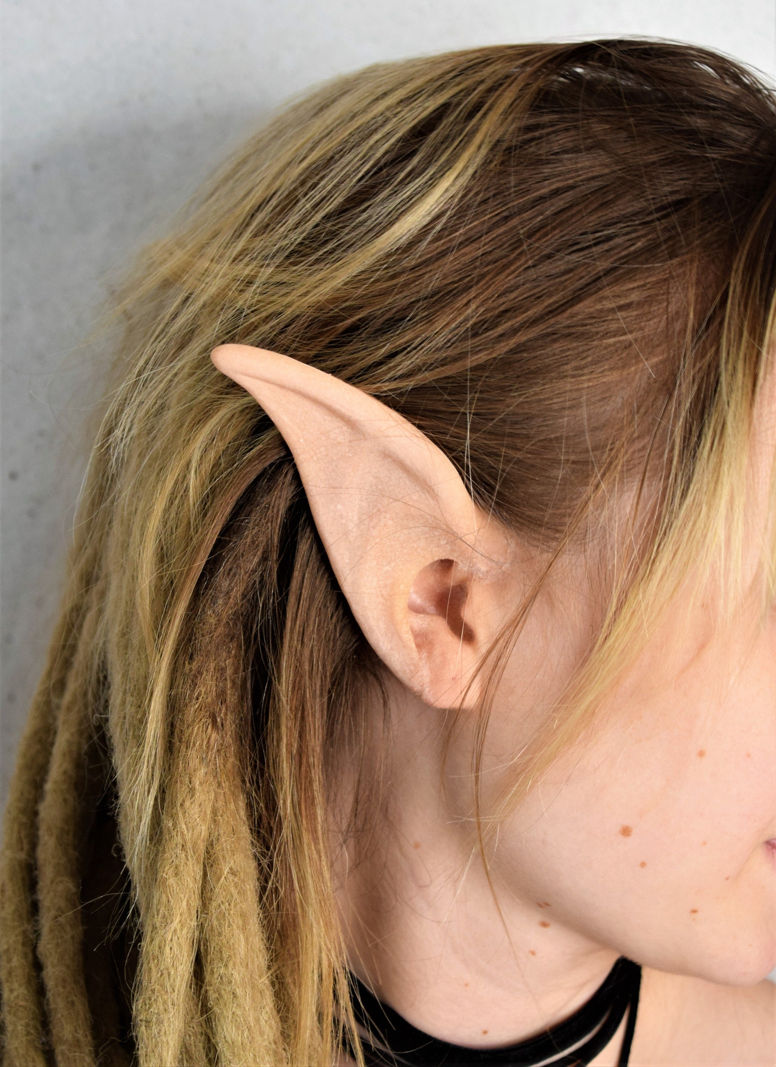 Long Elf Ears Latex Prosthetic Elf Ear Tips Fantasy Costume Etsy UK