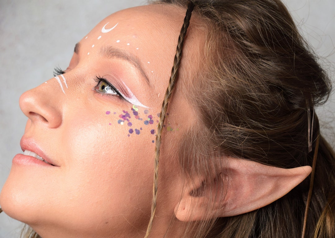 Medium Elf Ears Latex Prosthetic elf ear tips Fantasy - Etsy España
