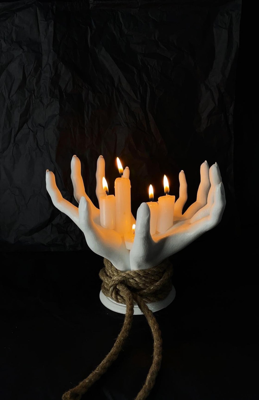 Hand Decor Life Size, Shibari Hands Holder, Jewelry Ring Holder, Gothic ...