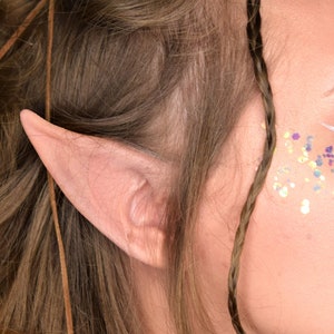 Medium Elf Ears Latex Prosthetic elf ear tips Fantasy - Etsy España