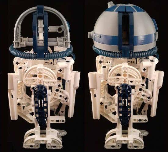 Set of Custom Arturito Robot Head Shells for the Set 8009 - Etsy