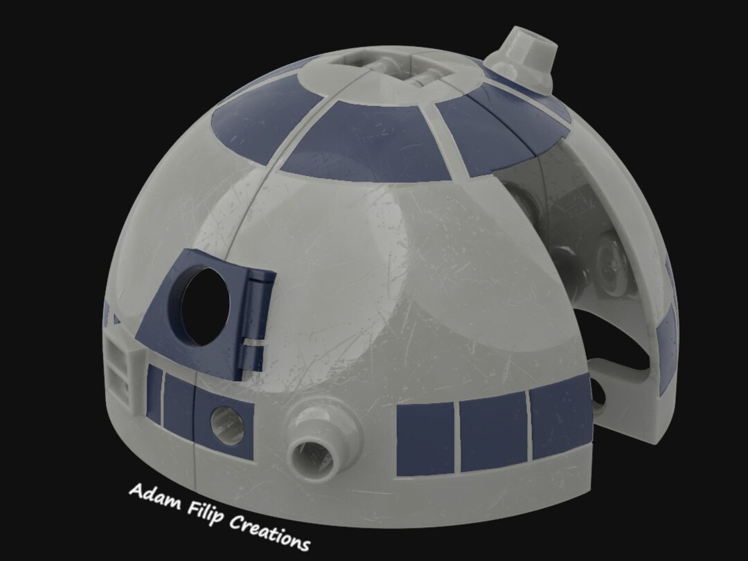 Set of Custom Arturito Robot Head Shells for the Set 8009 BUILDING ...